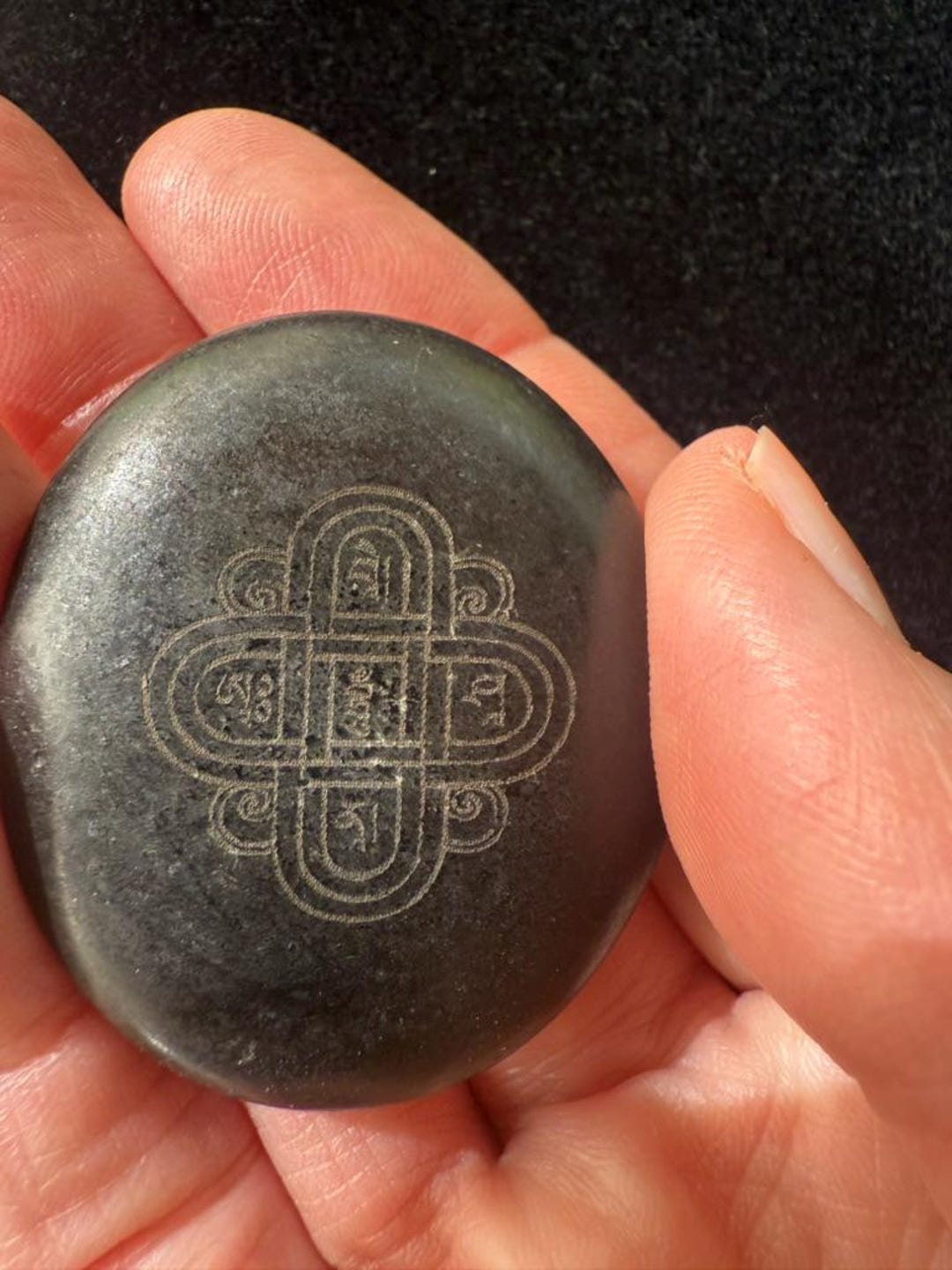 Naga Blessing Stones | Bian Stone | Approx 1 Inches | Tibet | Water ...