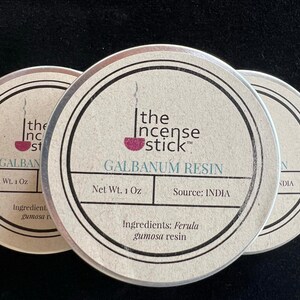 Galbanum Gum | 1 Ounce | Natural Tree Resin | 100% Natural | Ferula ...