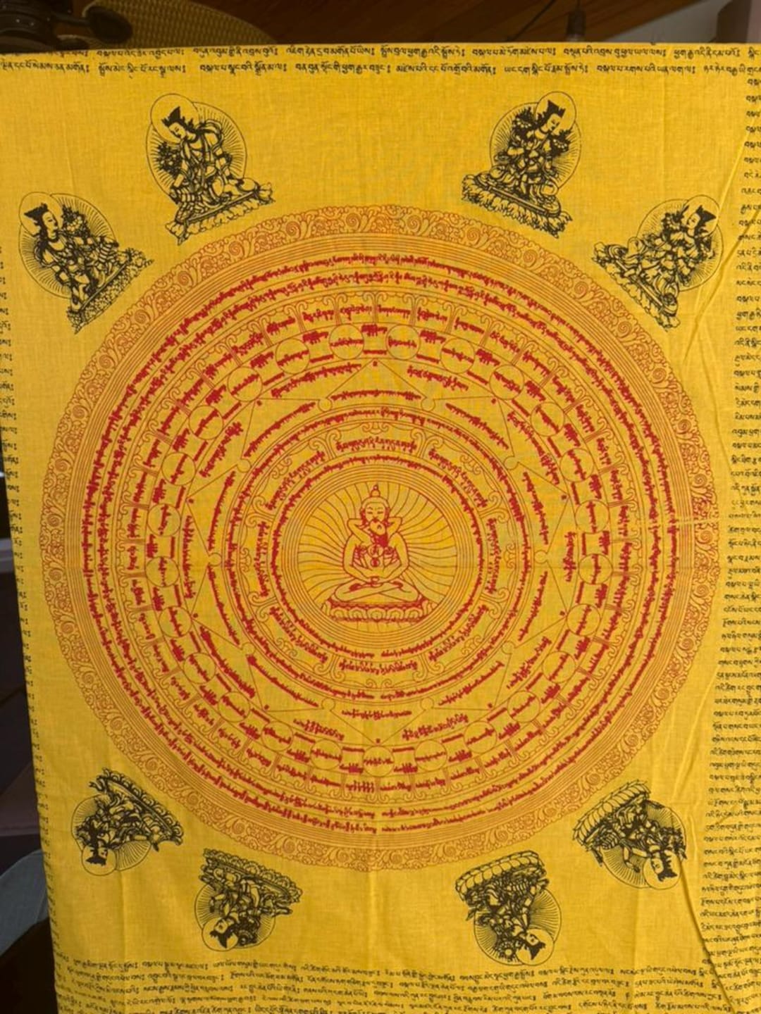 Dharani Quilt | Liberation Through Touch | 78 Inches X 41 Inches ...