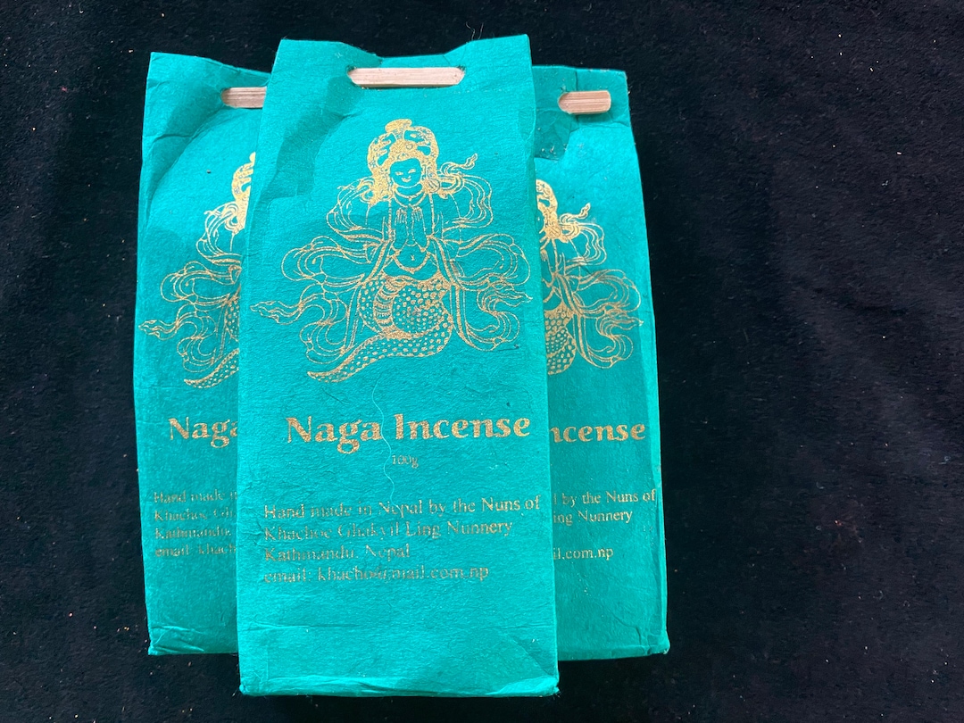 Naga Offering Incense Powder | Tibetan Incense | 100 Grams | Khachoe ...