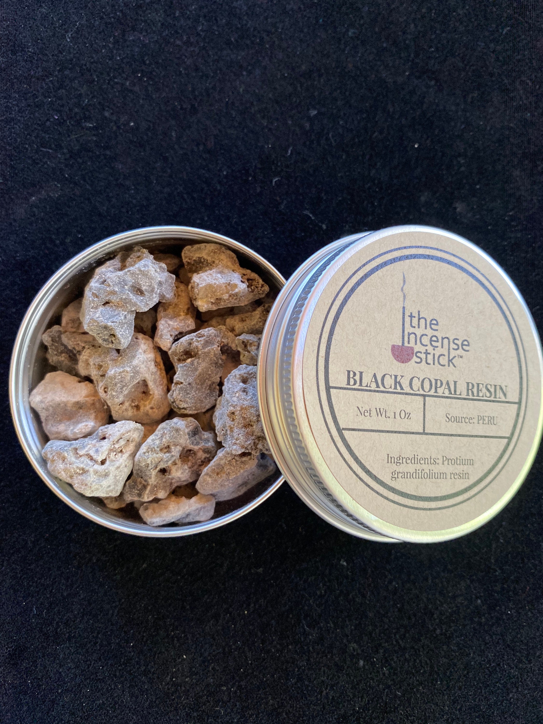 Black Copal Resin 1 Ounce Natural Tree Resin 100% | Etsy