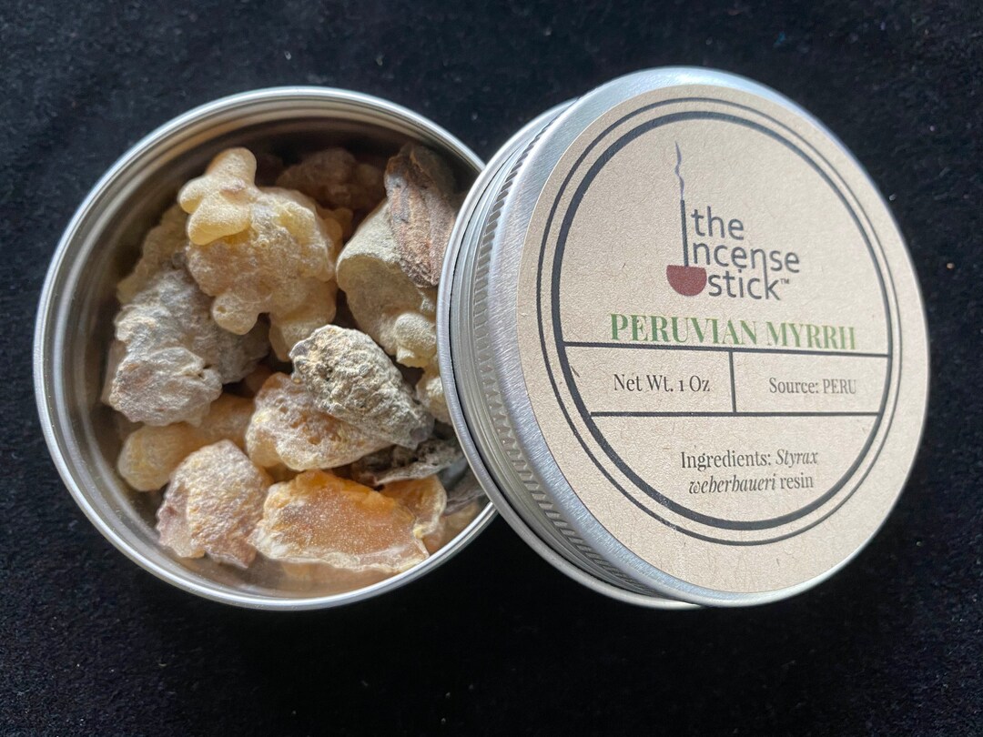 Peruvian Myrrh Resin | 1 Ounce | Natural Tree Resin | 100% Natural ...