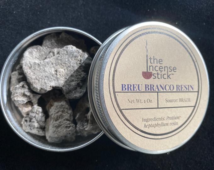 Breu Branco Resin 1 Ounce Natural Tree Resin 100% Natural Protium ...