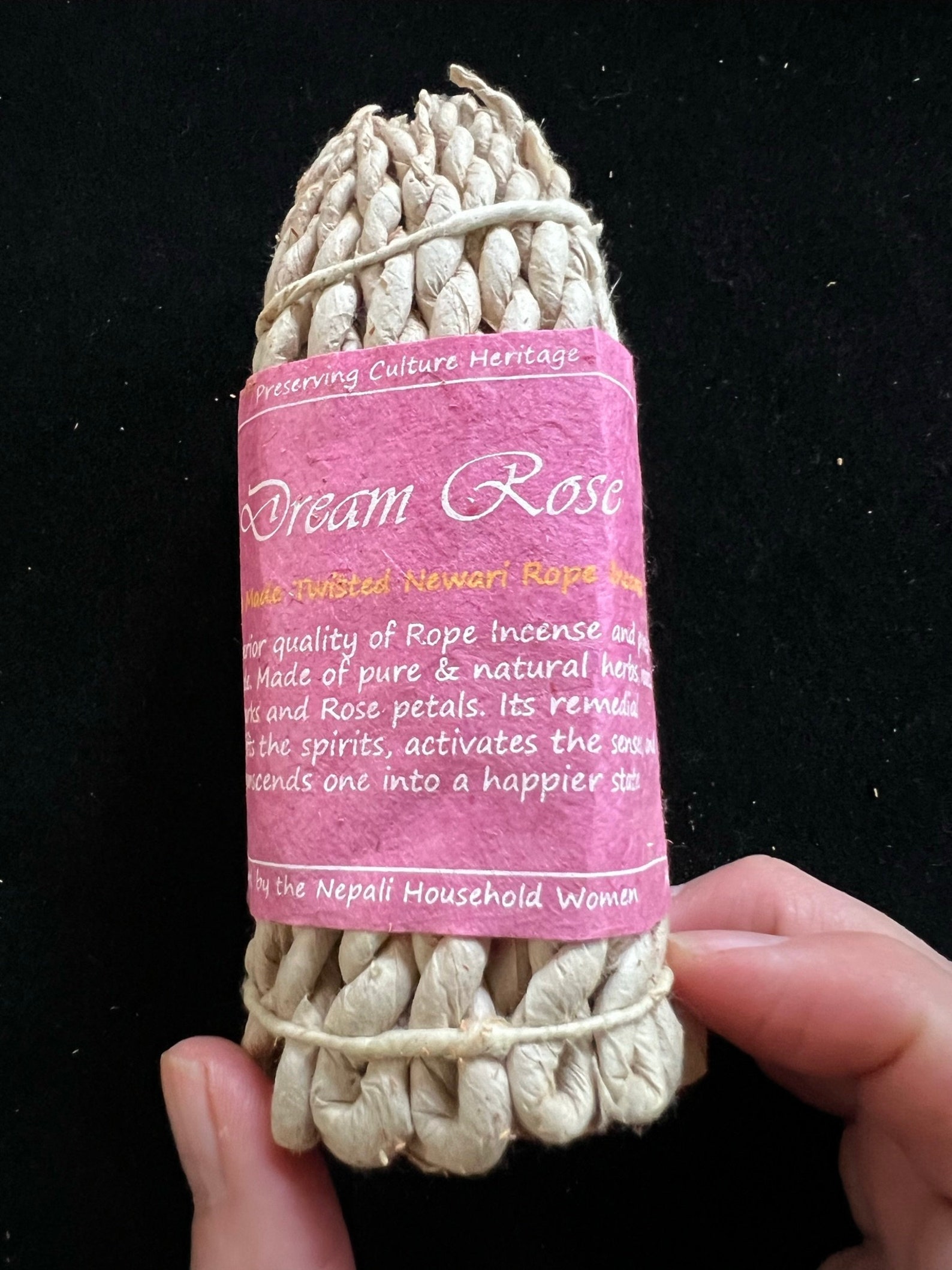 Dream Rose Nepali Rope Incense | Tibetan Incense | 50 Ropes | 4.0 ...