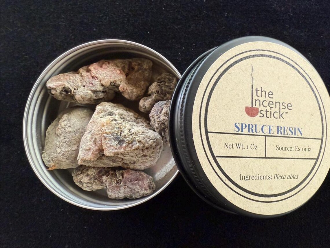 Spruce Resin | 1 Ounce | Natural Tree Resin | Estonia | Picea Abies ...