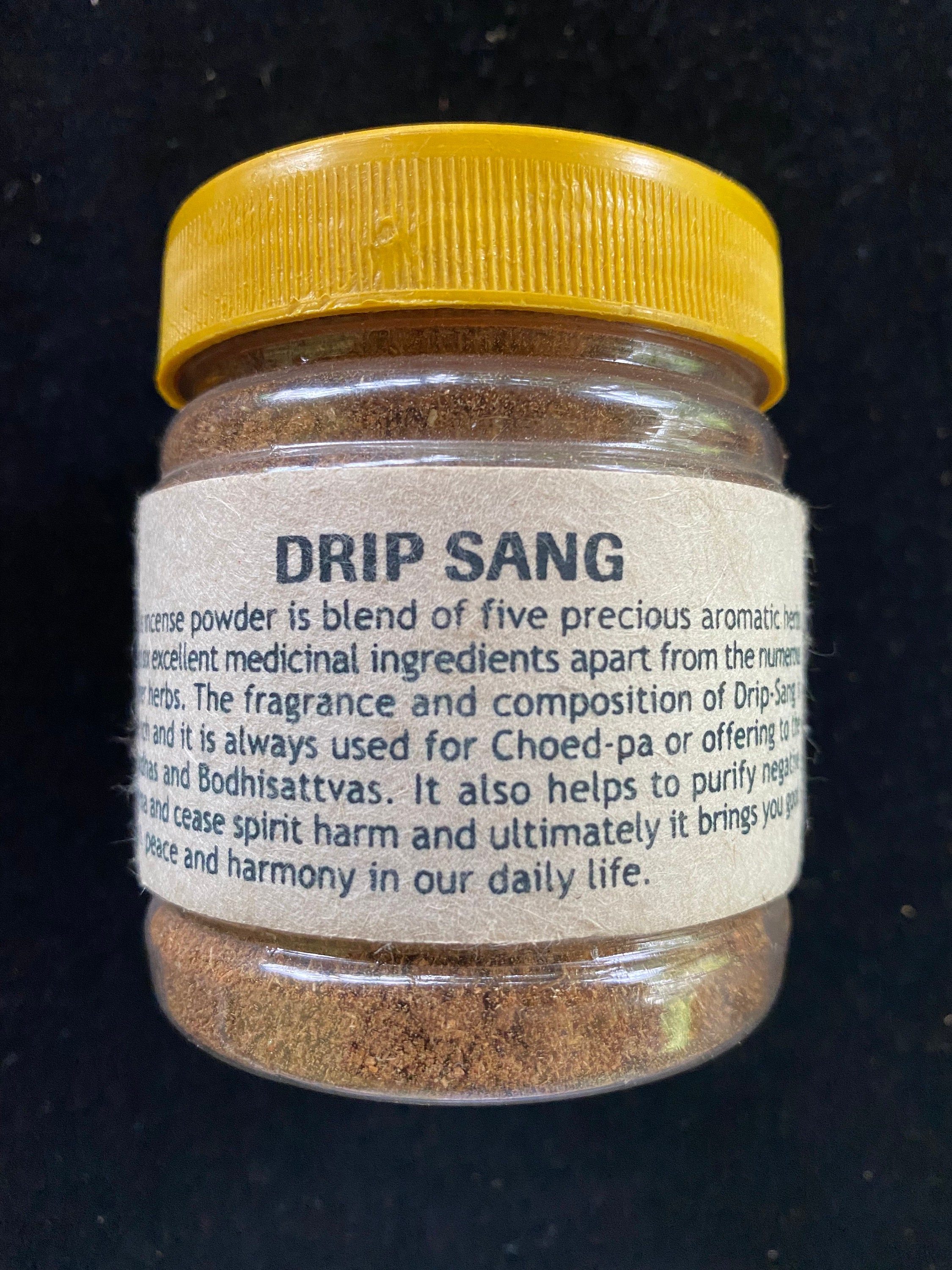Drip Sang Powder Incense Powder 40 Grams Himalayan Arts - Etsy