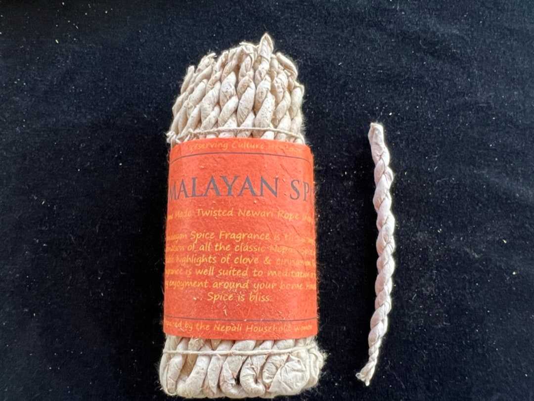 Himalayan Spice Nepali Rope Incense | Tibetan Incense | 50 Ropes | 4.0 ...