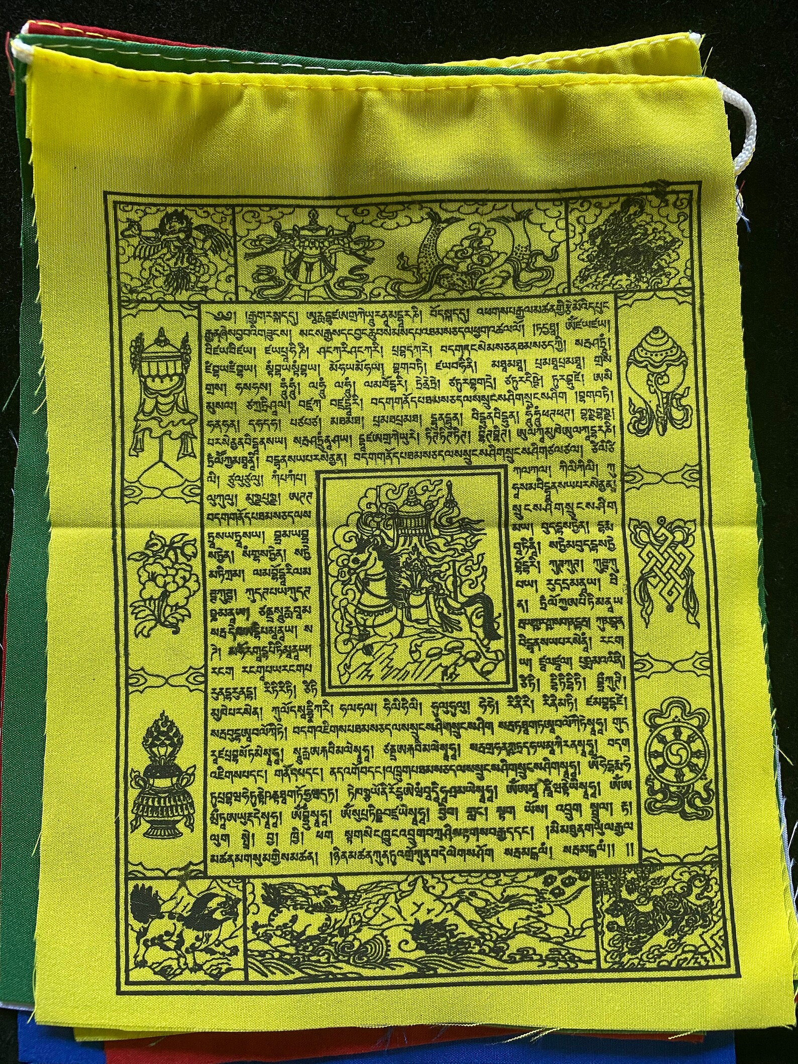 Windhorse Prayer Flags |tibetan Prayer Flags | 6in X 7.5in | 1 Set of ...