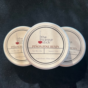 Piñon Pine Resin | 1 Ounce | Natural Tree Resin | United States | Pinus ...