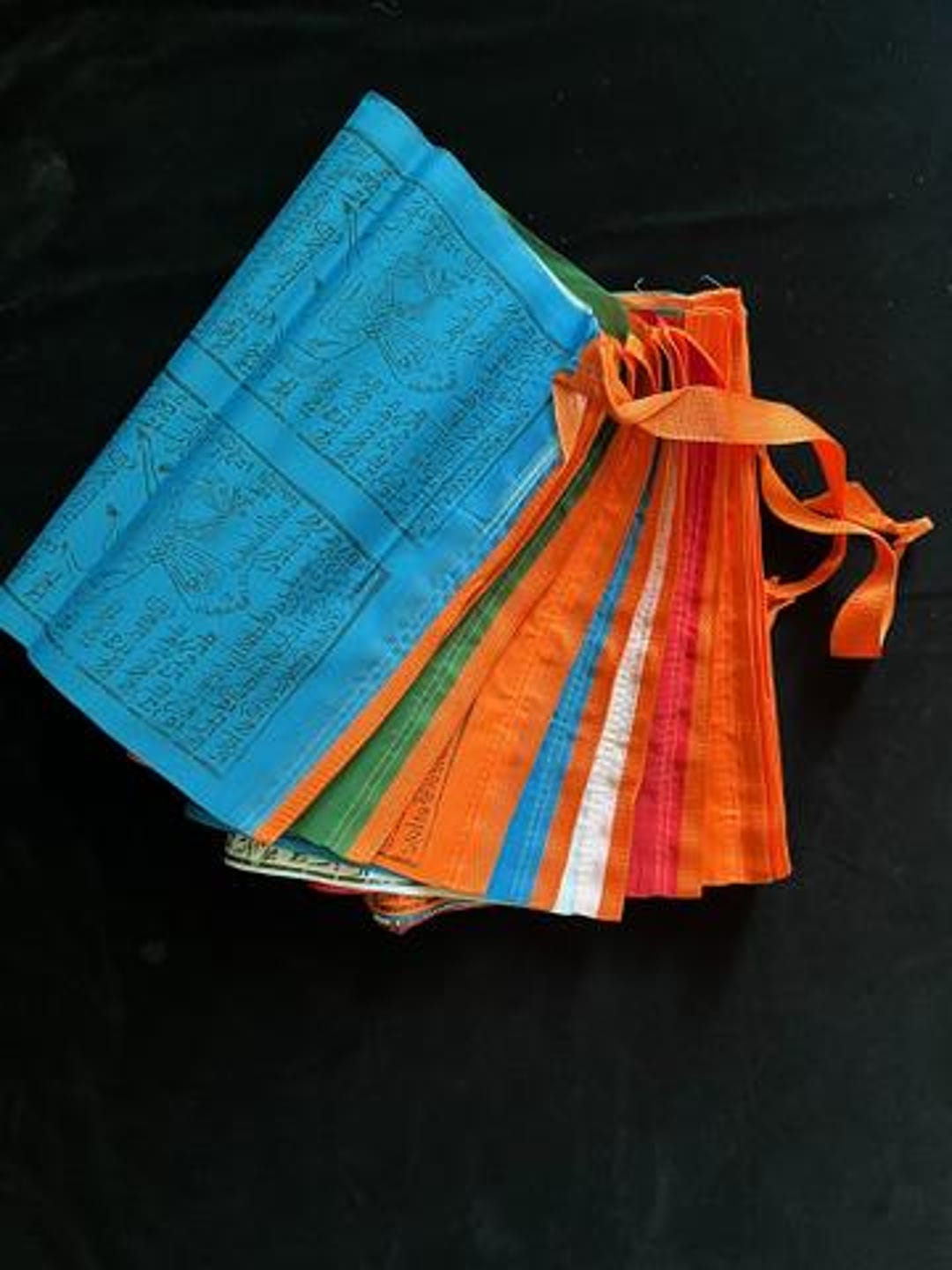 Tibetan Mountain Windhorse Prayer Flags | Traditional 4 Images per ...