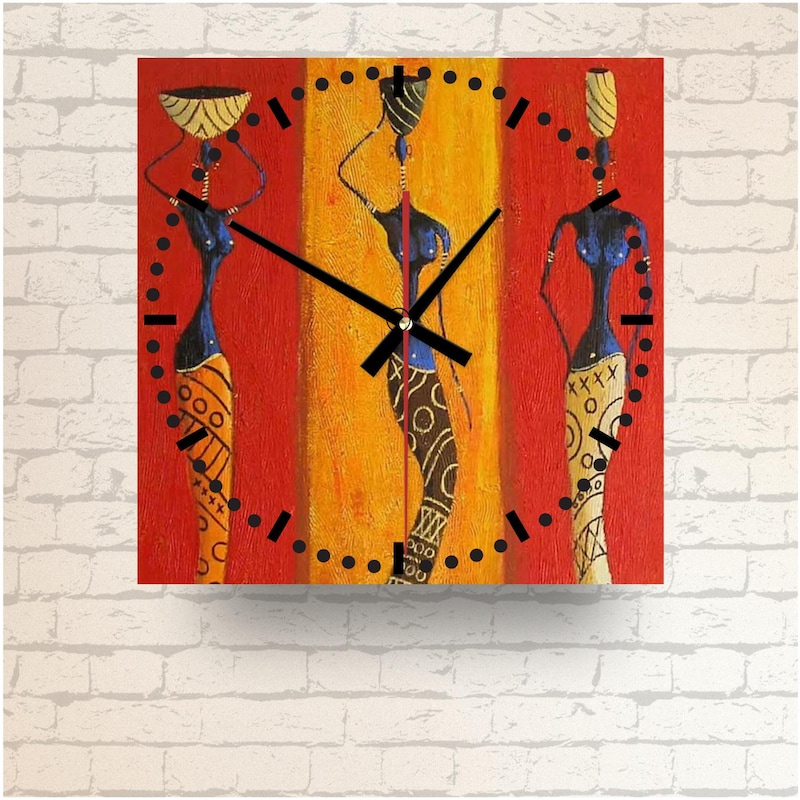 Africa Clock - Etsy
