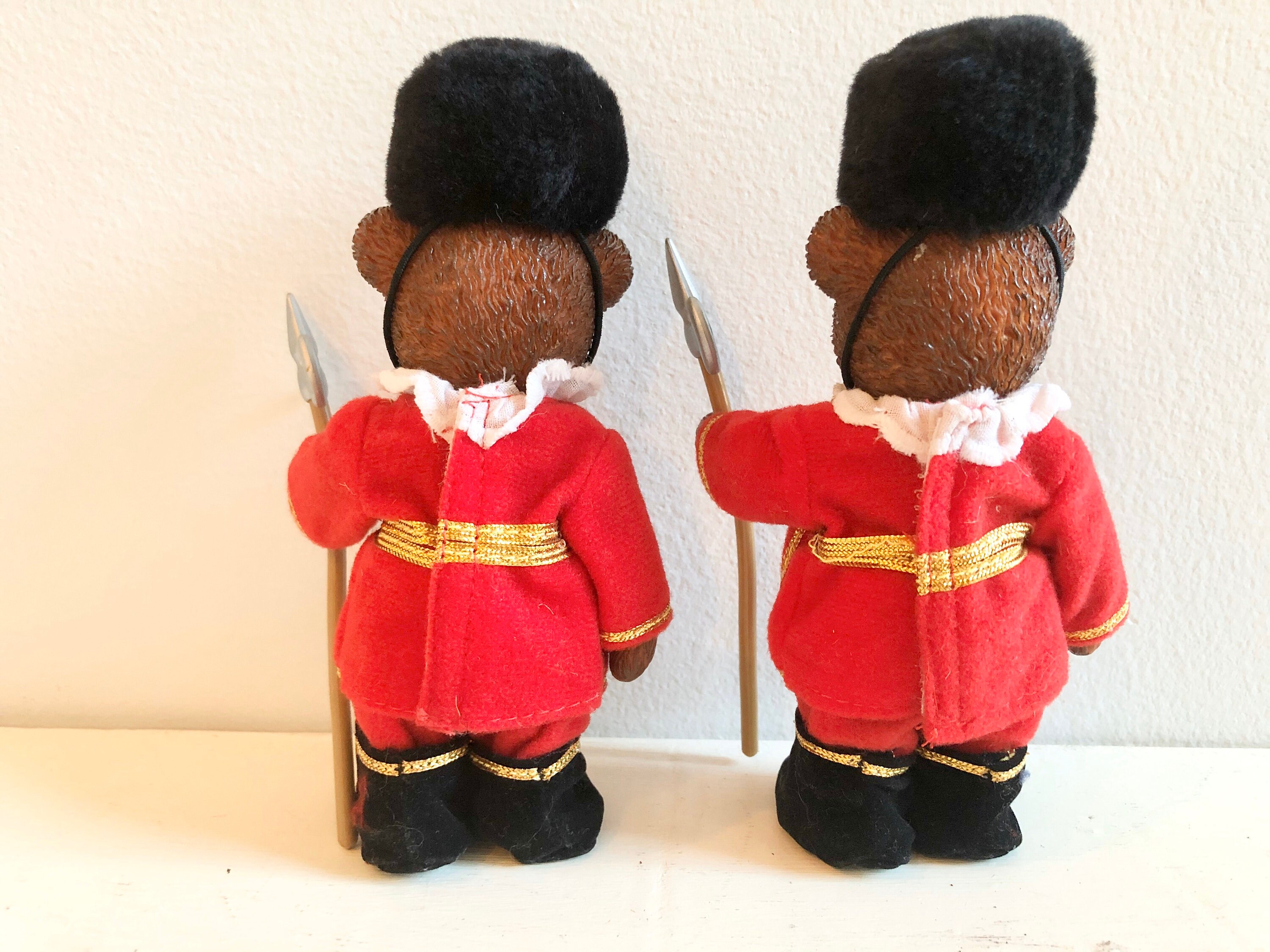 Vintage Set of Bear Soldiers/guards - Etsy