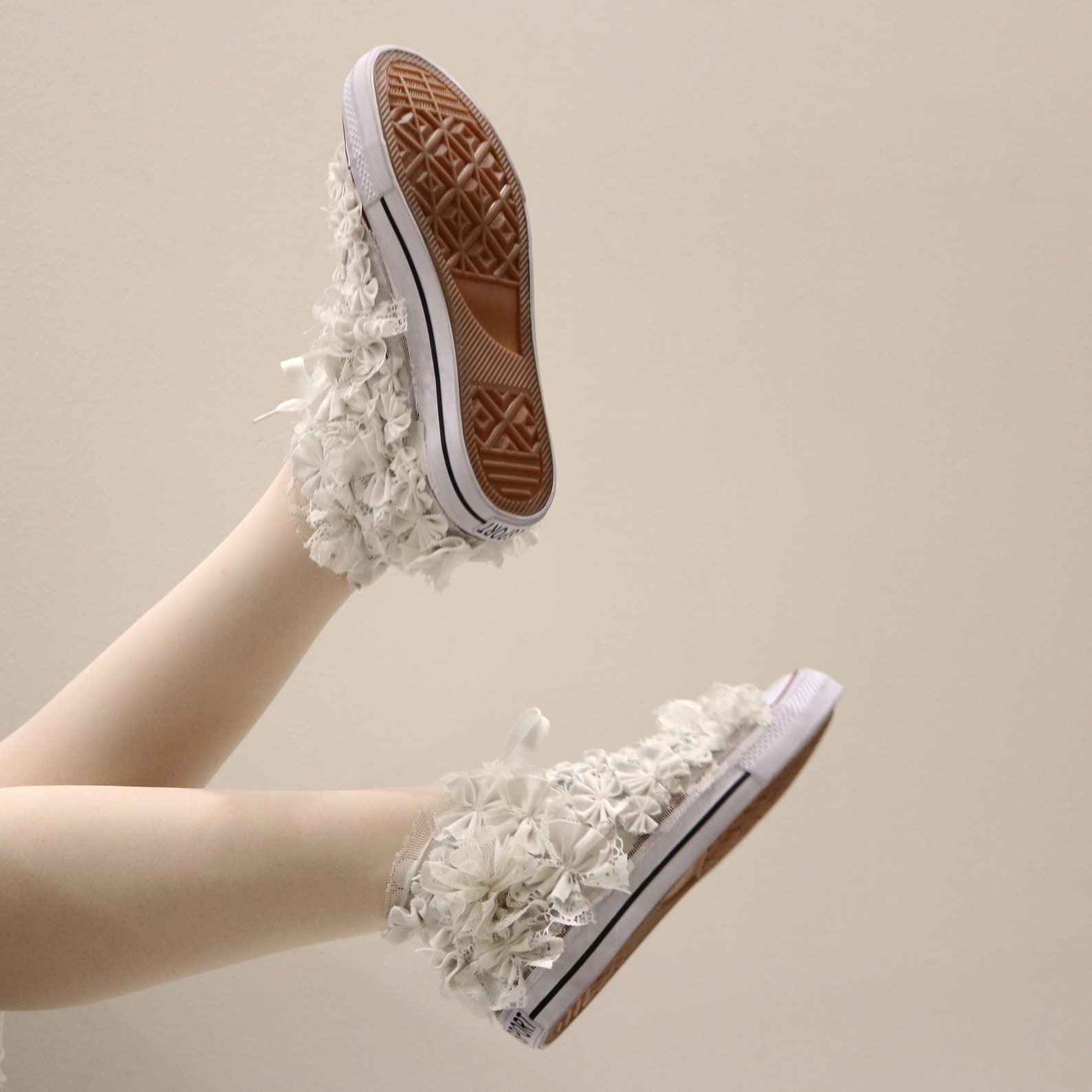 Women's Handmade Ribbon Shoes - Etsy