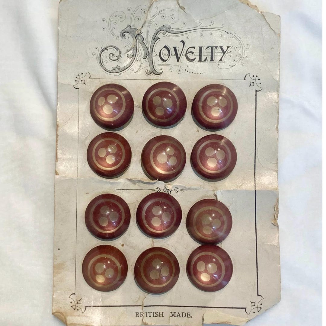 Large Caramel Bakelite Buttons - Etsy