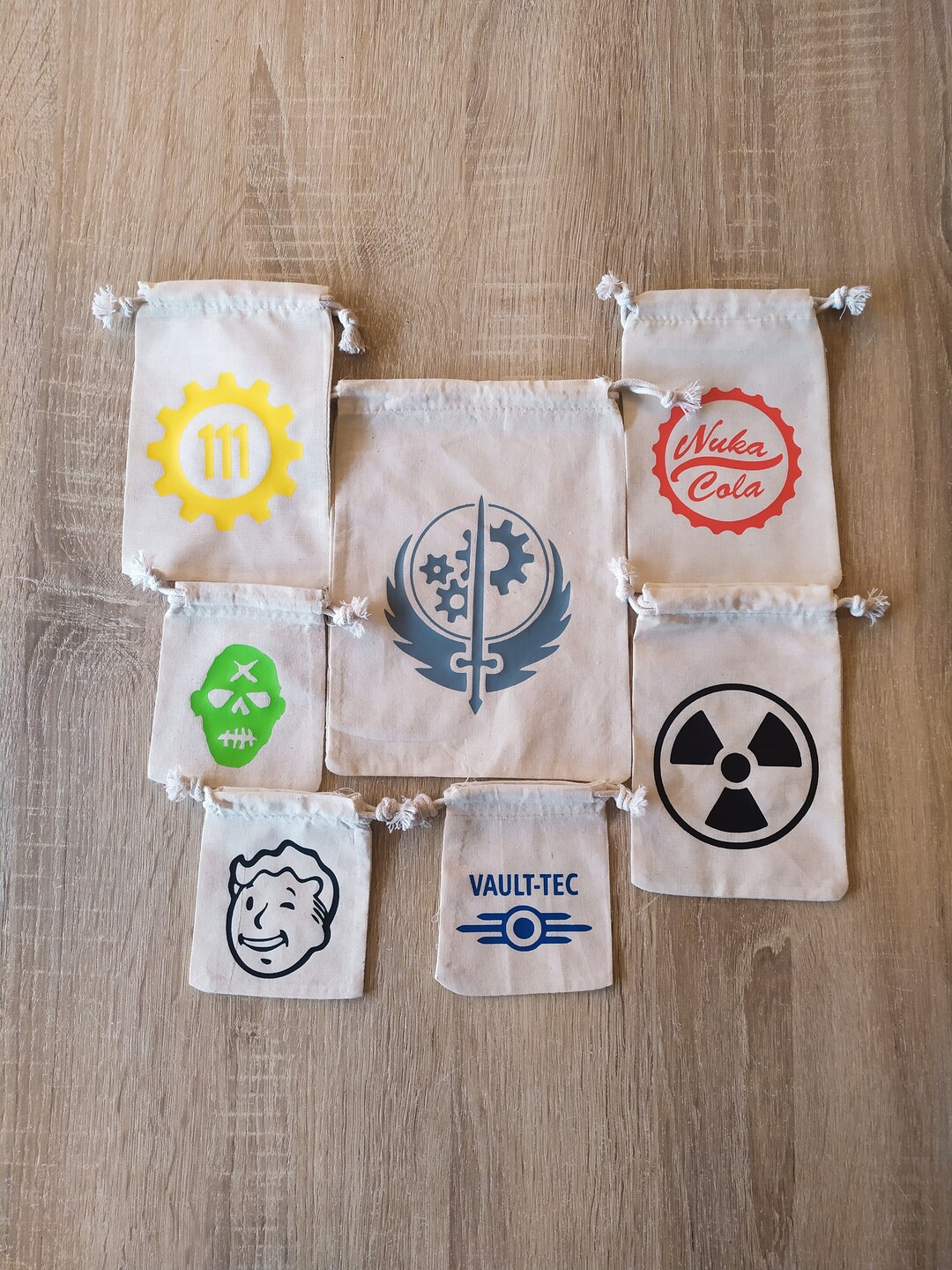 Fallout Inspired Pouch, Fall Boy, Radioactive, Brotherhood of Steel ...