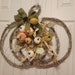 Pumpkin Door Hanger for Front Door, Velvet Pumpkins on Grapevine Door ...