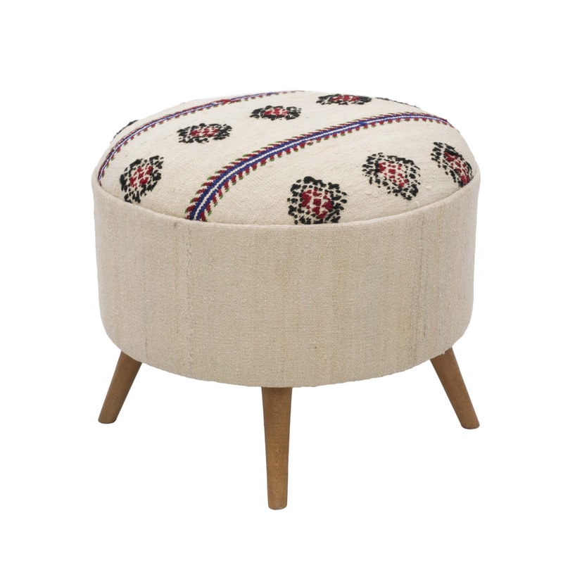 Upholstered Stool - Etsy
