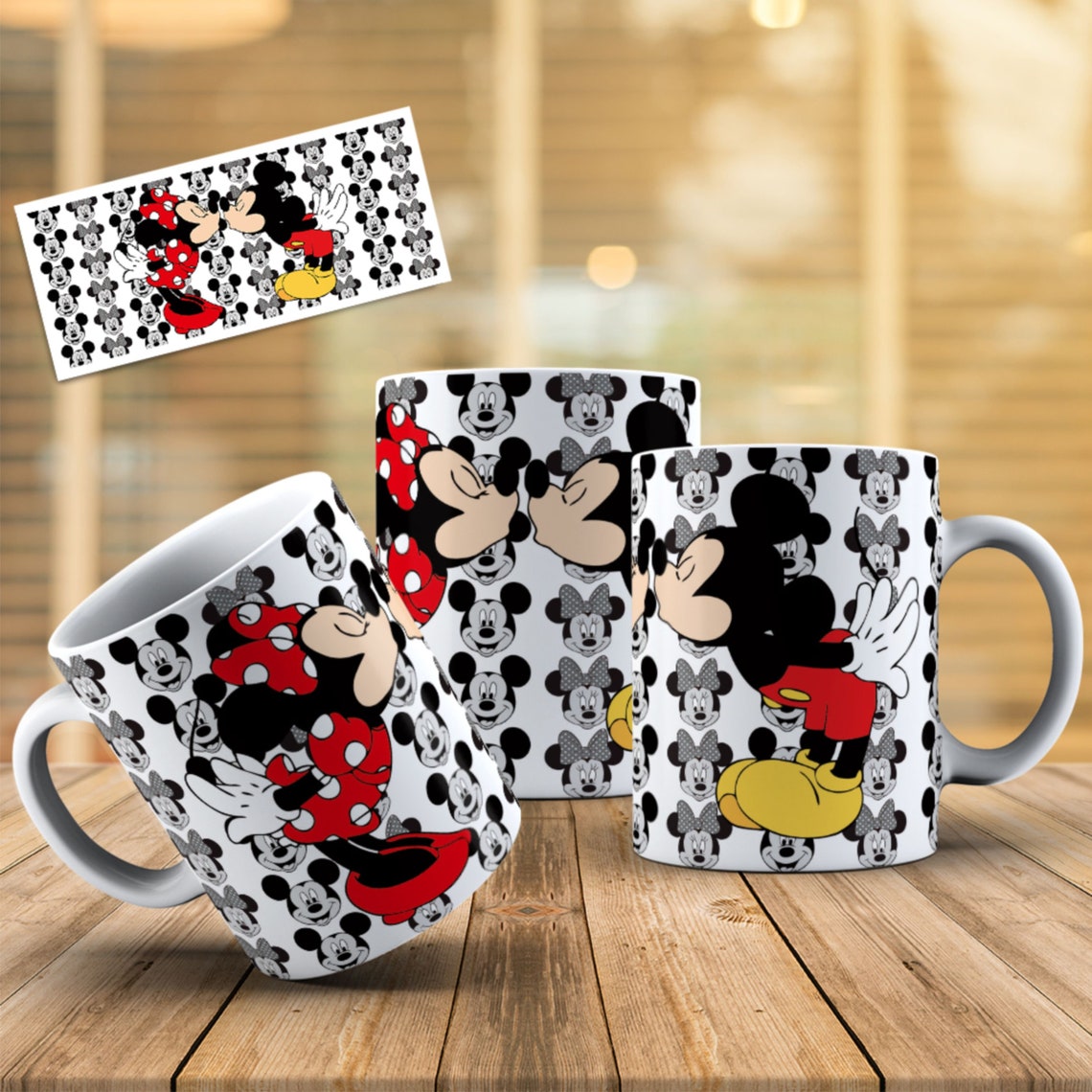 Mickey Mug Svg Mickey Mouse Mug Design Mickey Png Minnie Png | Etsy