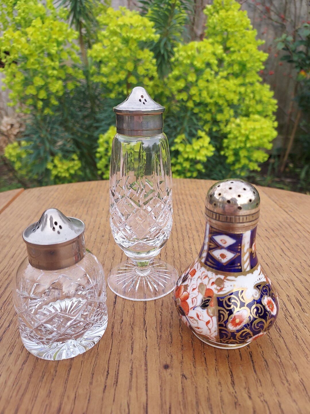 Selection of Vintage Salt Shakers. Vintage Ceramic Royal Albert Salt ...