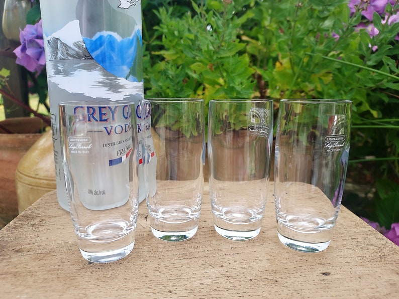 4 Vintage Luigi Bormioli Italian Shot Glasses. Light & Music Range ...