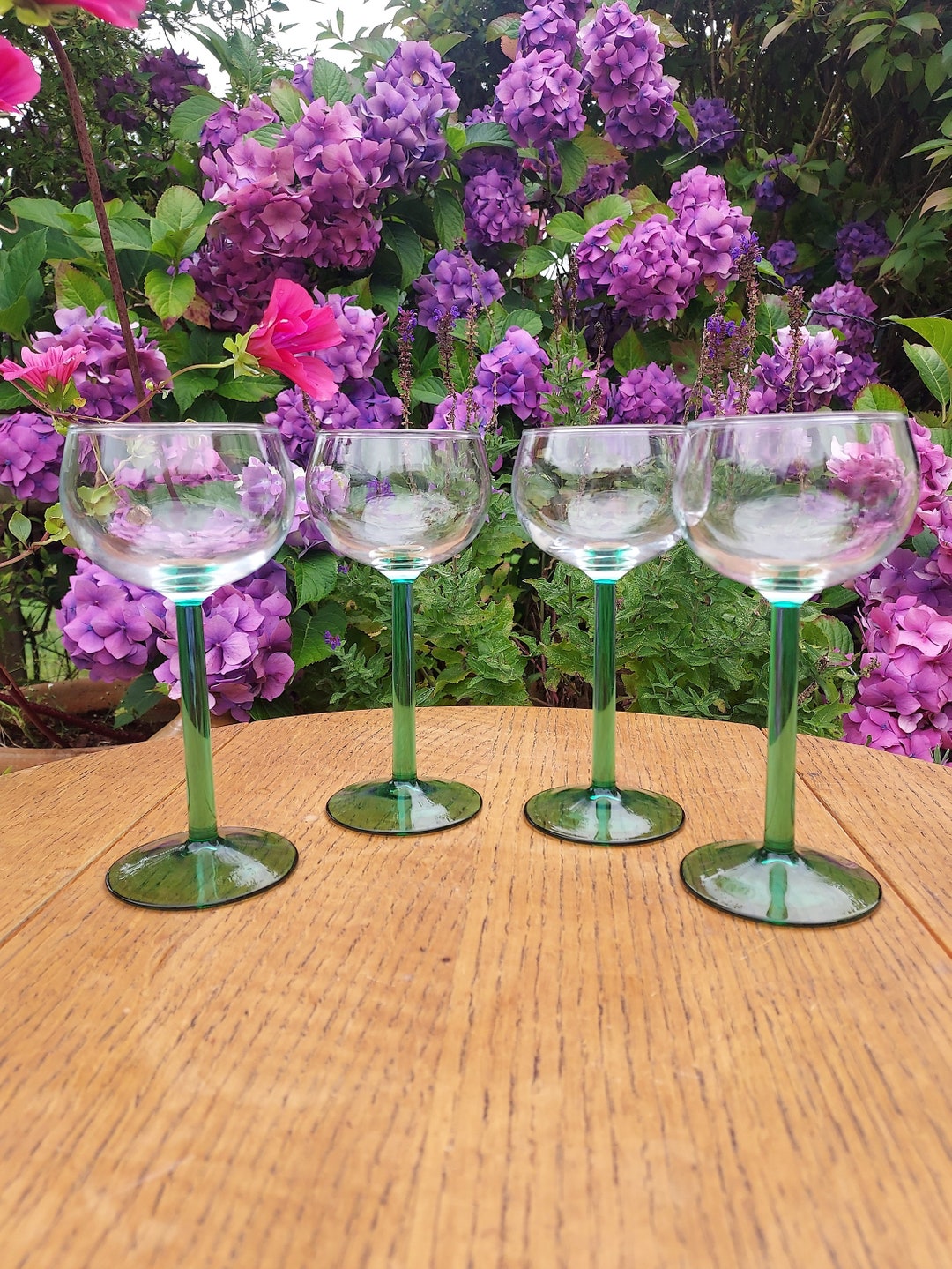 4 Vintage French Wine Glasses Luminarc 140 Ml Stunning Etsy Uk