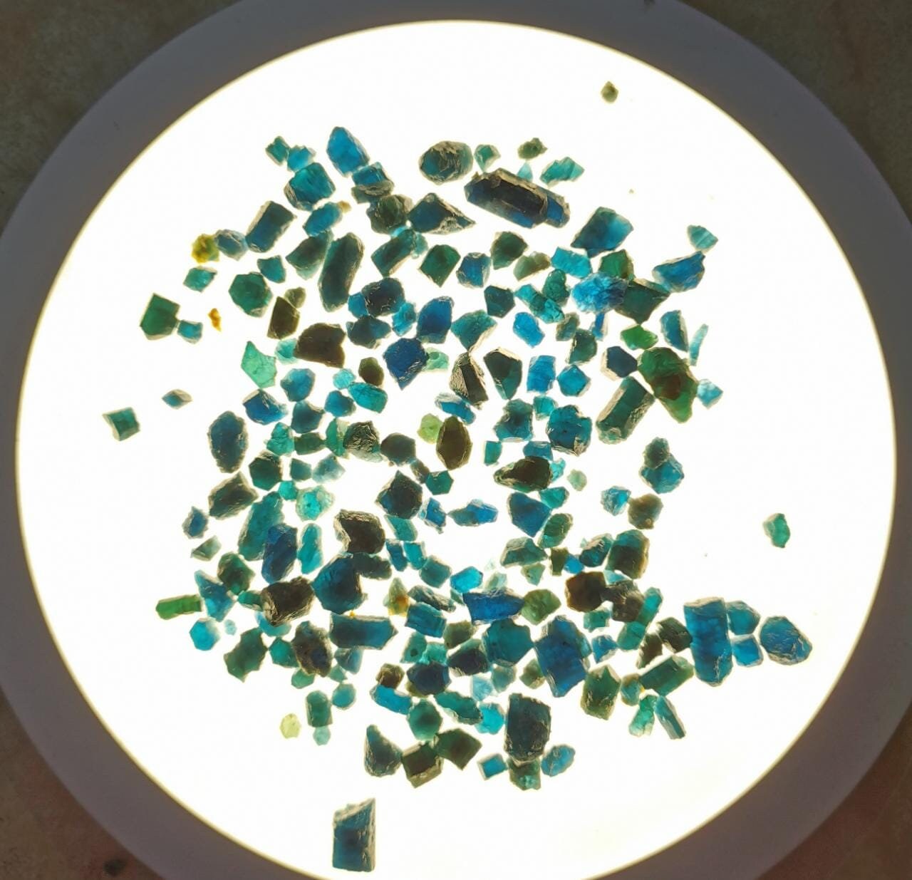 1000 gramas natural brazilian Blue Apatite Raw Rough Gemstone | Etsy