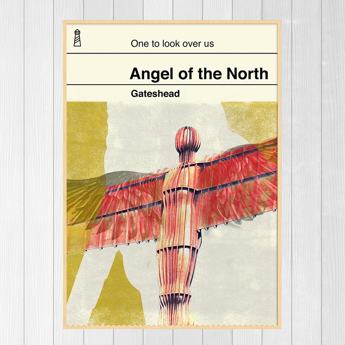 Gateshead Book Cover Print - Etsy