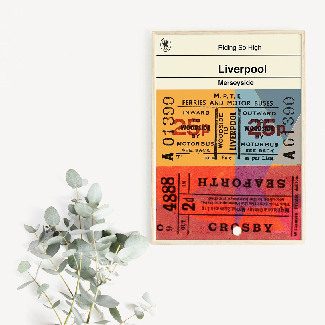 Liverpool Book Cover Print - Etsy