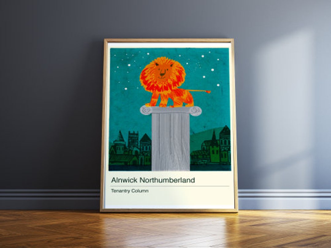 Alnwick Lion Print - Etsy