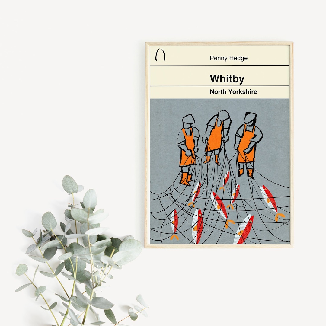 Whitby Book Cover Print - Etsy