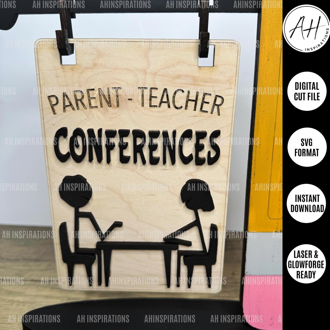 Interchangeable Elementary Classroom Parent Teacher Conferences Sign ...