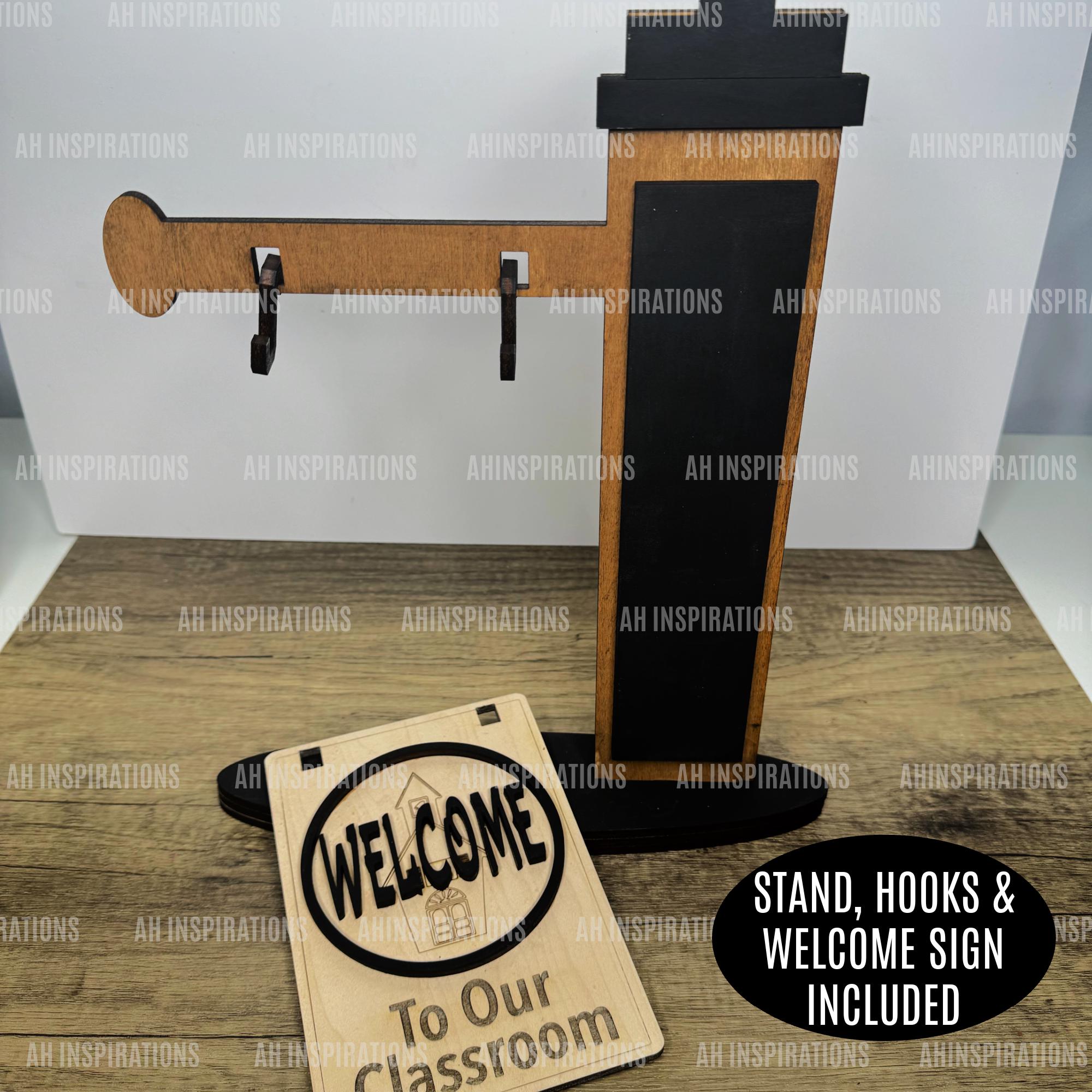 Interchangeable Classroom Standing Signs, Customized Teacher's Gift ...