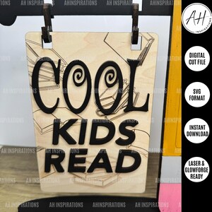 Interchangeable Elementary Classroom Kids Read Reading Teacher Sign ...