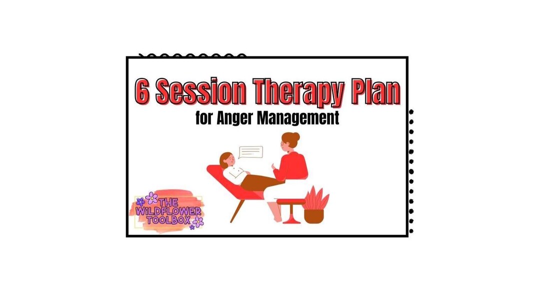 6 Session Cbt-based Therapy Plan for Anger Management (therapy Guide ...