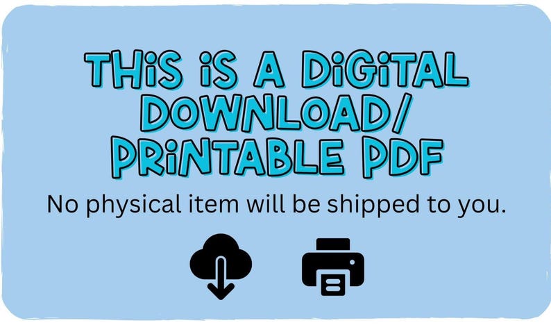 Growth Mindset Handout for Kids | Printable PDF | Digital Download Only ...