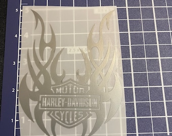 4.75 Ghost Rider Vinyl Sticker. Harley Davidson Decal for Tool Box ...