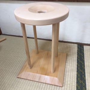 DIY Assembled 10inch Round Stand Marudai (with Thread for Practice) Set ...