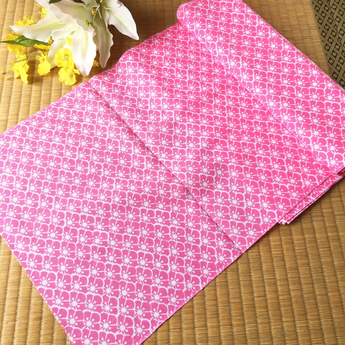 Tenugui Towel Fabric Uncut Japanese Traditional Pattern | Etsy