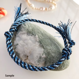 Silk Round 3color Spiral Braided Cord Kumihimo 2.5mm 1meters Japanese ...