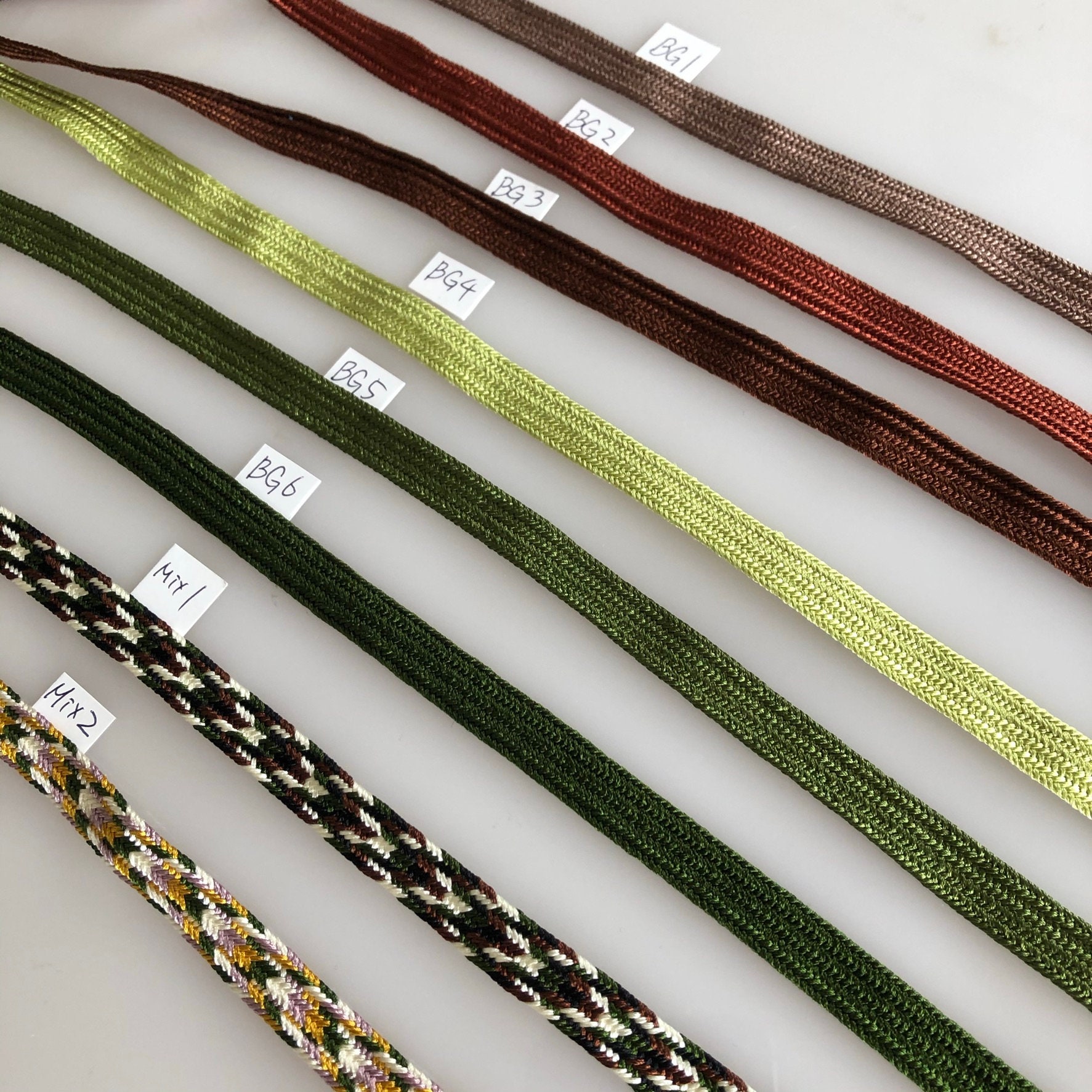 Silk Odoshi Ito 7mm 10m Samurai Armor Silk Lacing Yarn /odoshi-ge MADE ...