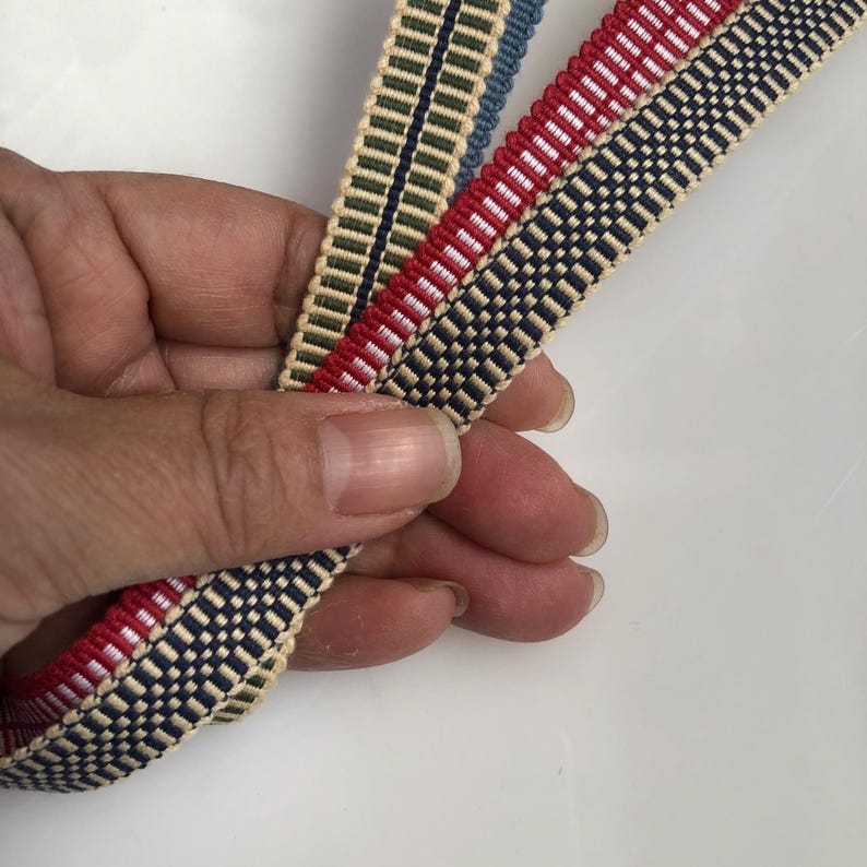 Cotton Sanada Himo Cord Samurai Ribbon - Japanese Cotton Plain Flat ...