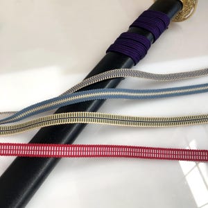 Cotton Sanada Himo Cord Samurai Ribbon - Japanese Cotton Plain Flat ...