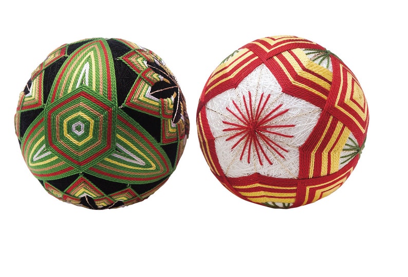 Olympus Temari Kit Japanese Thread Ball 2pc : Three - Etsy