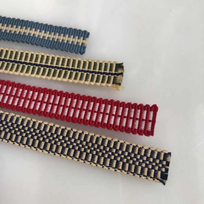 Cotton Sanada Himo Cord Samurai Ribbon - Japanese Cotton Plain Flat ...