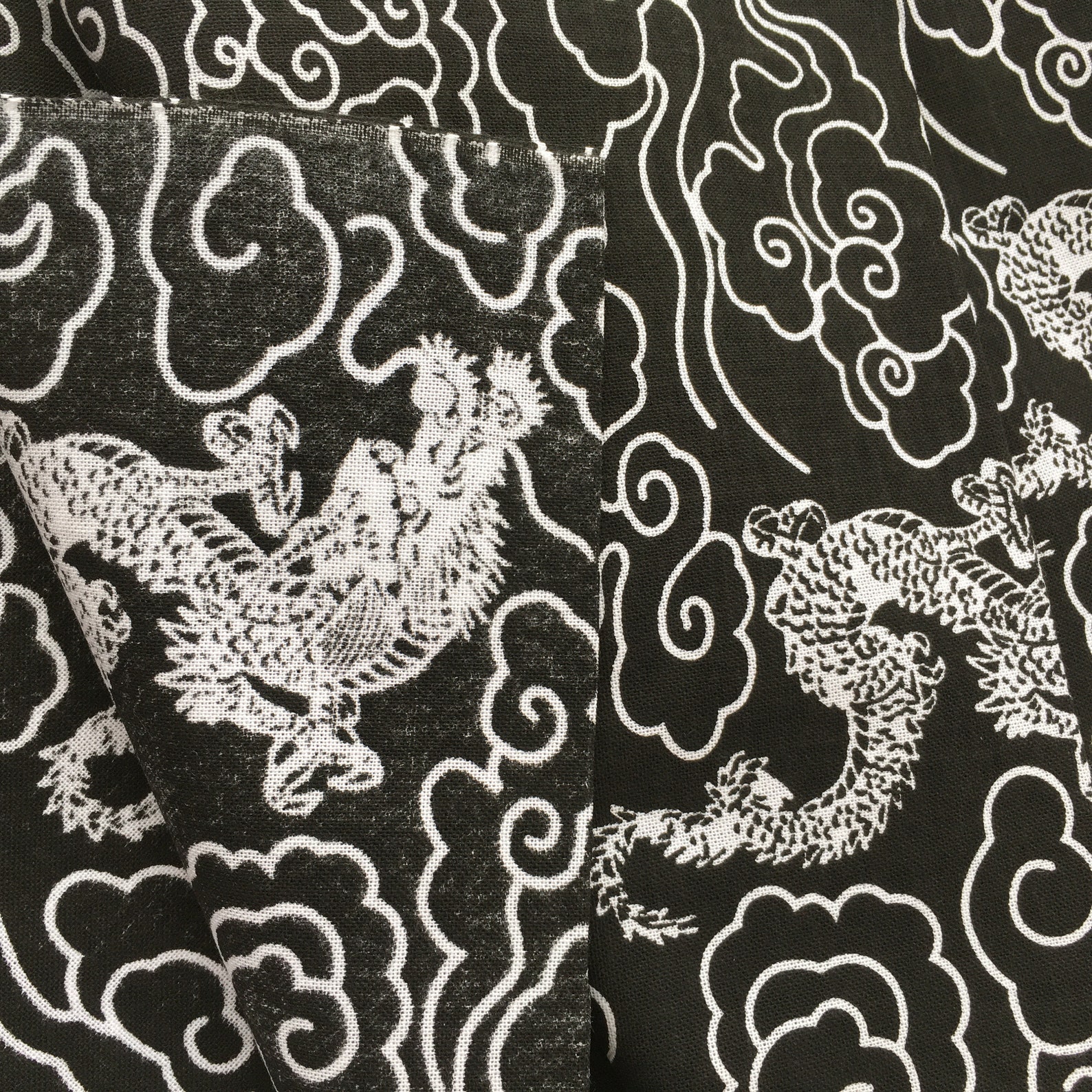 Japanese Tenugui Towel Fabric 90cm Japanese Traditional | Etsy