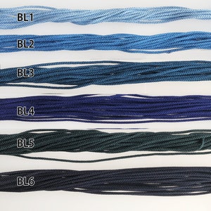 Silk Round Braided Cord Kumihimo 5mm Japanese Silk Cord "edo-uchi-himo ...