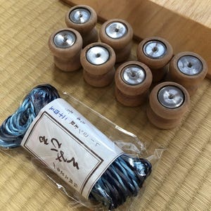 DIY Assembled 10inch Round Stand Marudai (with Thread for Practice) Set ...