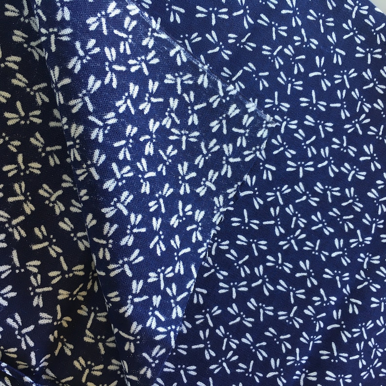 Japanese Tenugui Towel Set of 5 Traditional Blue Pattern Set - Etsy