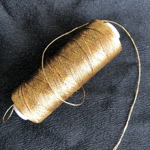 Japanese High-quality Embroidery Thread Gold & Silver Made in KYOTO - Etsy