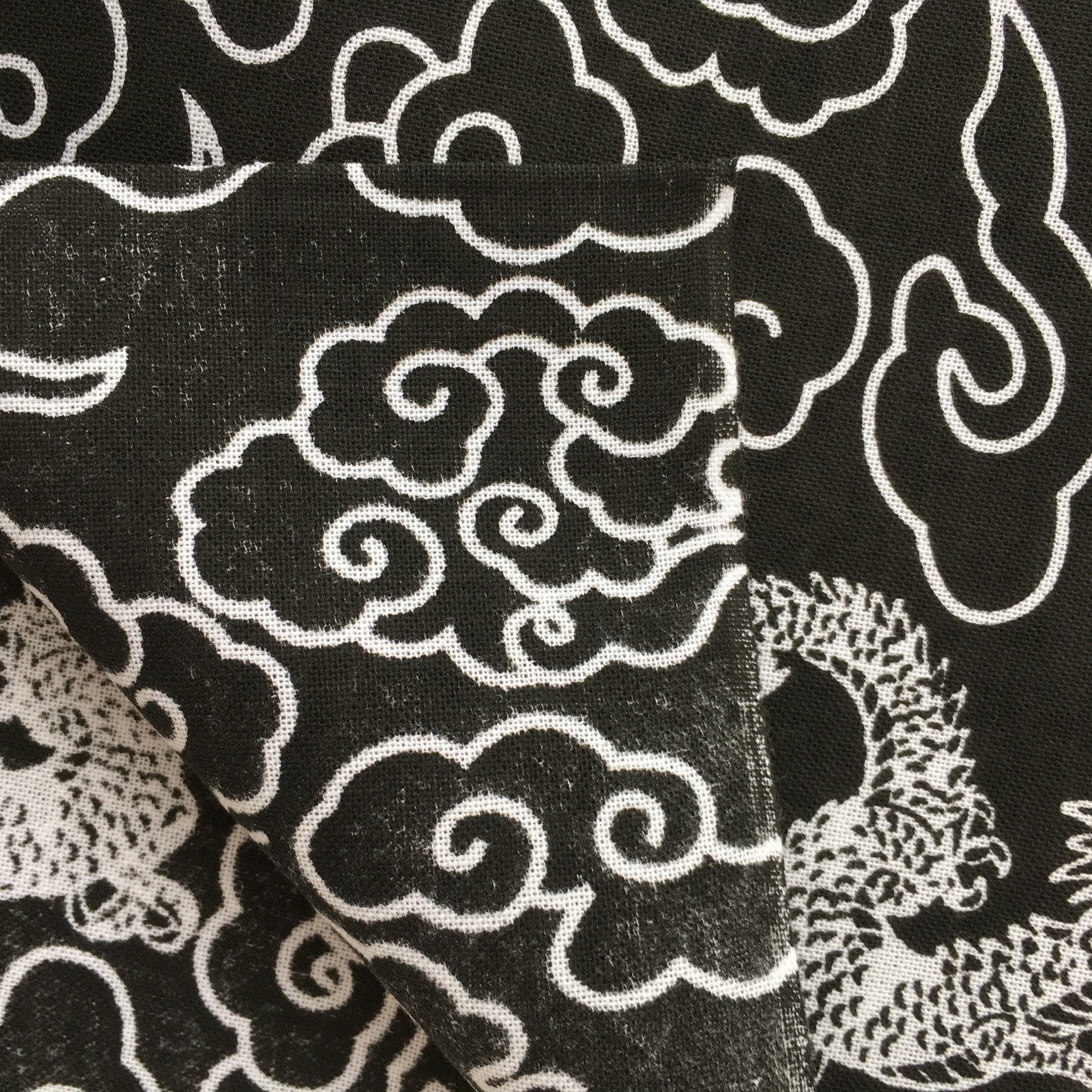 Japanese Tenugui Towel Fabric 90cm Japanese Traditional | Etsy